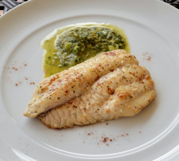 Catfish with Mojo Verde – Flexitarian Kitchen