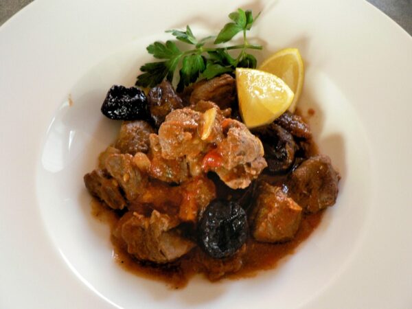 Moroccan Lamb Stew with Apricots and Prunes – Flexitarian Kitchen
