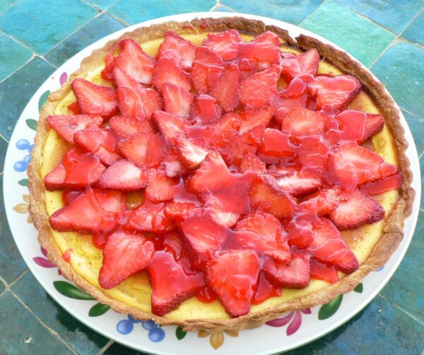 Strawberry Cheese Tart – Flexitarian Kitchen