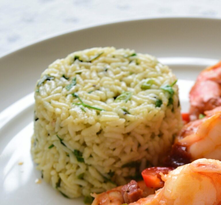 Rice with Cilantro and Scallions – Flexitarian Kitchen