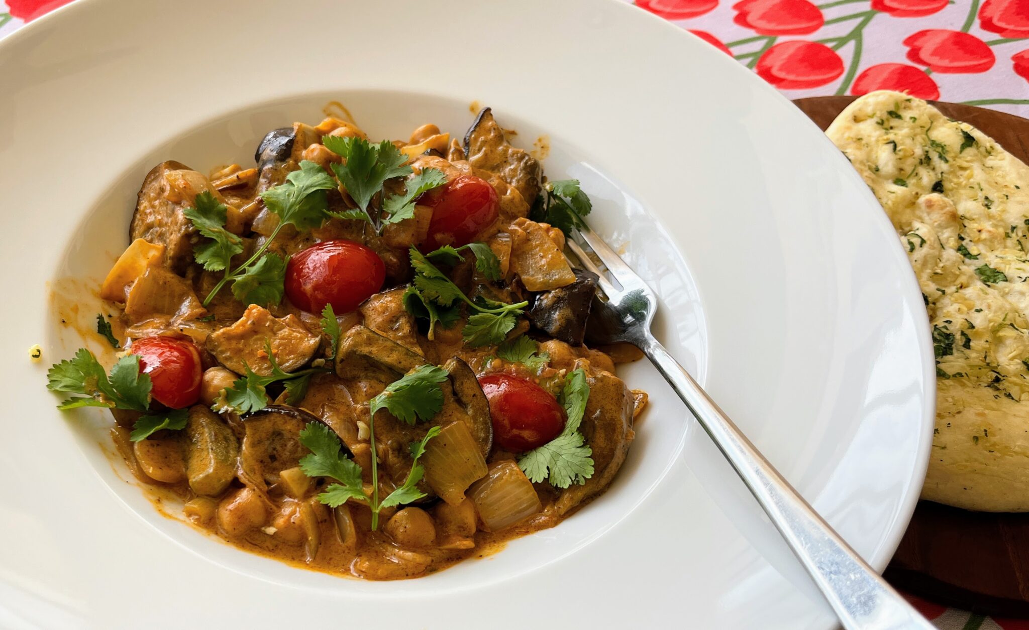 Eggplant, Chickpea and Okra Curry – Flexitarian Kitchen